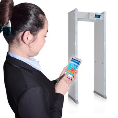 Cina Nessun metal detector della struttura di porta di radiazione, una passeggiata di 33 zone tramite il metal detector in vendita