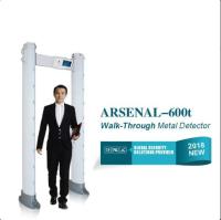 China Multi Zone Walk Through Metal Detector 2000x720mm IP55 24 Zone Security Gate for sale