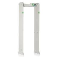 China Query Function Door Frame Metal Detector 400 Sensitivity 6 Zones 2200mm Height for sale