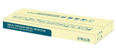 Cina Alto passaggio di sensibilità tramite il portone del metal detector con il sistema di allarme intelligente in vendita