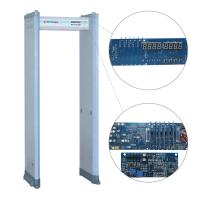 China Adjustable Outdoor Walk Through Metal Detector 300 Level Sensitivity 100 Level Security for sale