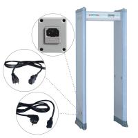 China Adjustable Outdoor Walk Through Metal Detector 300 Level Sensitivity 100 Level Security for sale