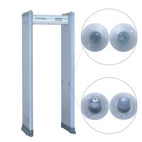 China Adjustable Outdoor Walk Through Metal Detector 300 Level Sensitivity 100 Level Security for sale
