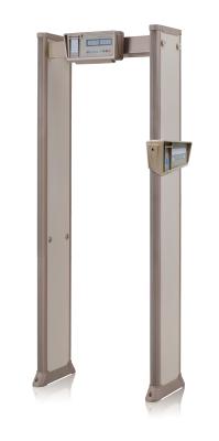 China AC100V-240V Walk Through Metal Detector Gate Human Body Temperature Sensor 50/60Hz for sale