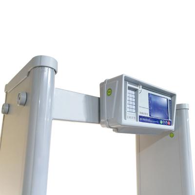 Cina 5.7 inch LCD Display 2 in 1 Walk-through Fever Detector & Metal Detector in vendita