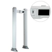 China 24 Zone Walk Through Metal Detector 255 Level Sensitivity Security Gate for sale