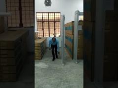 Portable Single Pole 5 or 6 Zone Security Walk-Through Metal Detector
