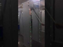 High Sensitivity Station Walk Thru Metal Detectors people screening Security Check
