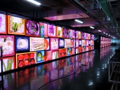 Cina Schermo dell'interno della parete TV di colore pieno 4k LED del supermercato video per il concerto della fase in vendita