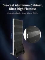China High Definition LED Advertising Machine Multi Angle Tri Fold LED Display for sale
