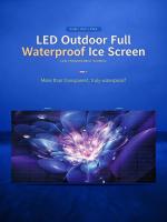 China Outdoor LED Transparent Screen Waterproof High Brightness for sale