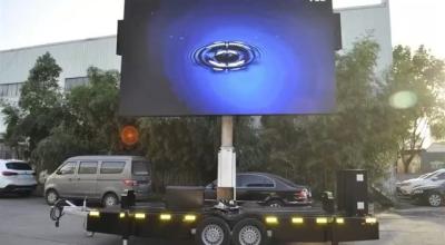 China Fixed Mobile Truck LED Display Mobile Digital Led Billboard Advertising Truck Business Vehicle for sale