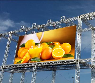 Cina Video esposizione di parete all'aperto a basso rumore di P3.91 64*64 LED Front And Back Maintenance in vendita