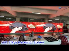 VIdeo LED Stage Backdrop Screen P3.91 / P4.81 Lightweight Safety High Brightness