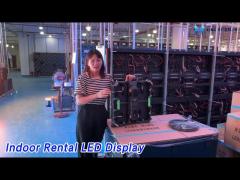 SMD Curved Indoor Rental LED Display Video Energy Saving For Wedding