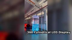 Cylindrical Flexible LED Display