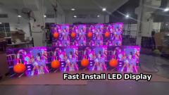 Showcasing the high definition, high brightness, and high saturation of colors on LED display screen