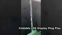 High Definition LED Advertising Machine Multi Angle Tri Fold LED Display