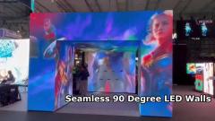 Creative Rental LED Video Wall - Cube & Right Angle Configurable