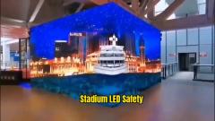 3D glasses-free LED display screen