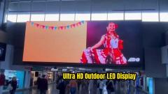 Outdoor P2.5 – Ultra‑HD 6,500 Nits Brightness. IP65 Weatherproof. 3840 Hz refresh rate
