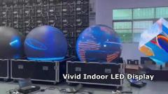 Spherical LED display screen, providing high-precision image quality.