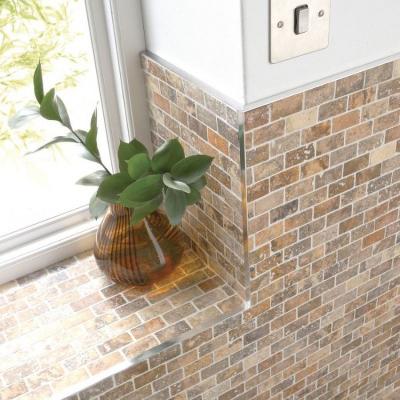 Cina Profili di alluminio di transizione della disposizione delle mattonelle della striscia di transizione per le strisce del sigillante dei rivestimenti per pavimenti del bagno in vendita