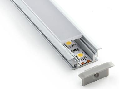 Cina profili di alluminio di 10mm LED per illuminazione interna delle lampade fluorescenti con la copertura glassata in vendita