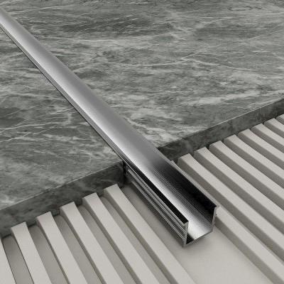 Cina La disposizione delle mattonelle del metallo ed i pezzi di transizione delle mattonelle pavimentano la disposizione di alluminio delle mattonelle della decorazione in vendita