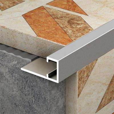 Cina Disposizione di alluminio libera della piastrella di ceramica dell'OEM Logo Customized Tile Corner Trim del campione in vendita