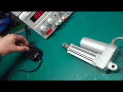 12V linear actuator waterproof brushed dc motor 200mm stroke 1000n