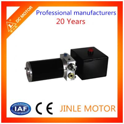 China Black Color Mini DC Hydraulic Power Unit 24V 800W Por Medical Care Equipment for sale
