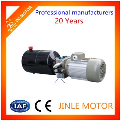 China motopropulsor hidráulico da C.A. 750w para o Leveler de doca que consiste na bomba de engrenagem de alta pressão à venda