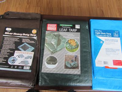 China light-duty medium-duty en op zwaar werk berekende pe tarps in supermarkt Te koop