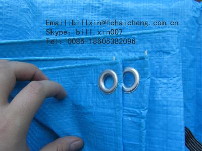 China Waterdicht PE van China geteerd zeildoek voor vrachtwagendekking Te koop