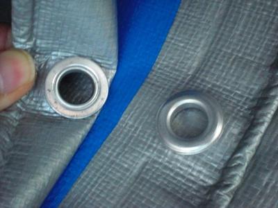 China el final de la lona del PE 180gsm con los ojeteador y el borde soldaron con autógena con la cuerda en venta