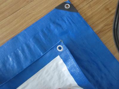 China 180g/m2 hoog - het geteerde zeildoekblad van het dichtheidspolyethyleen, waterdicht marien canvas Te koop