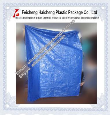 China regenend van de het blad sterk scheur pe/hdpe tarps/van de seizoen tarps dekking het geteerde zeildoek fabreic blad Te koop
