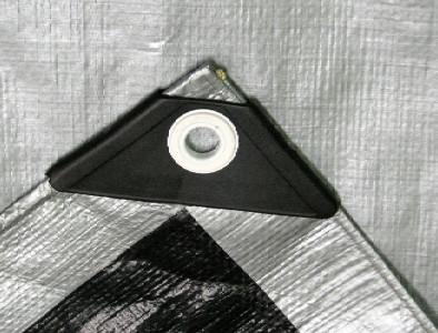 China Lona polivinílica de la lona plástica de la hoja del HDPE, cubierta tejida el PE de los canavas de la tela en venta