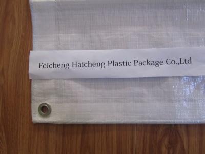 China 10mil white color fire retardant polyethylene drain tarp for sale