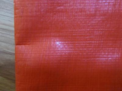 China lona polivinílica anaranjada de la lona del color 190gsm/de la prenda impermeable PE en venta