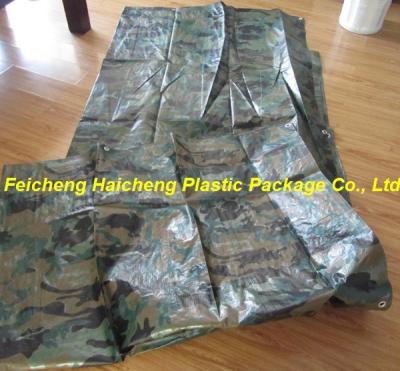 China Camouflage Poly Tarps Te koop