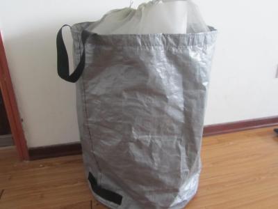 China custom made PE tarpaulin garden bag , sewn PE bag en venta