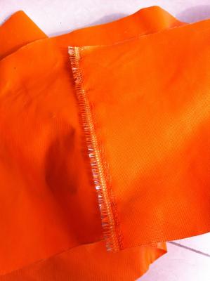 China fire proof  PVC coated Fiberglass tarpaulin high temperature resistance en venta