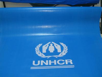 China cubierta con los ojeteador, lona de los 4*5m del PE del camión de la cubierta en venta