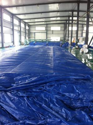 China china tarpaulin factory to make PE tarpaulin as customer requested, 40*50m large size tarp en venta