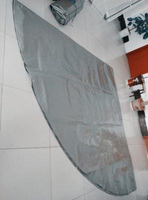 China heavy duty round pe tarpaulin for baseball field cover en venta