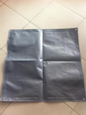 China Heavy Duty Waterproof anti aging silver Pe Tarpaulin en venta
