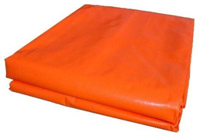 China virgin material orange woven fabric poly tarp for sale