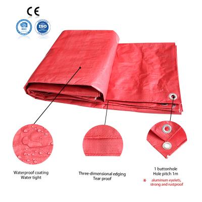 China 110gsm milieuvriendelijk pe geteerd zeildoek voor landbouwcover.hay-baaldekking/korreldekking Te koop